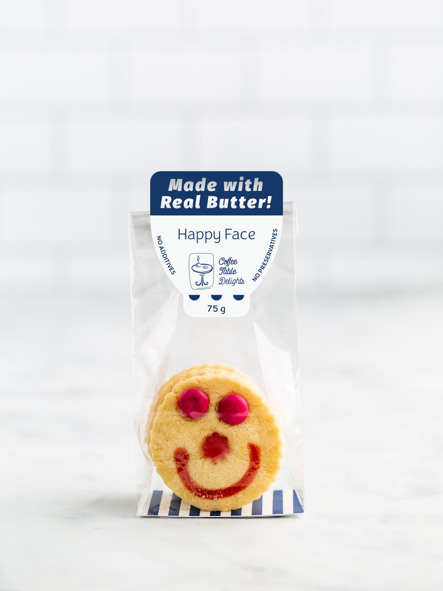 Happy Face Biscuits – coffeetabledelights