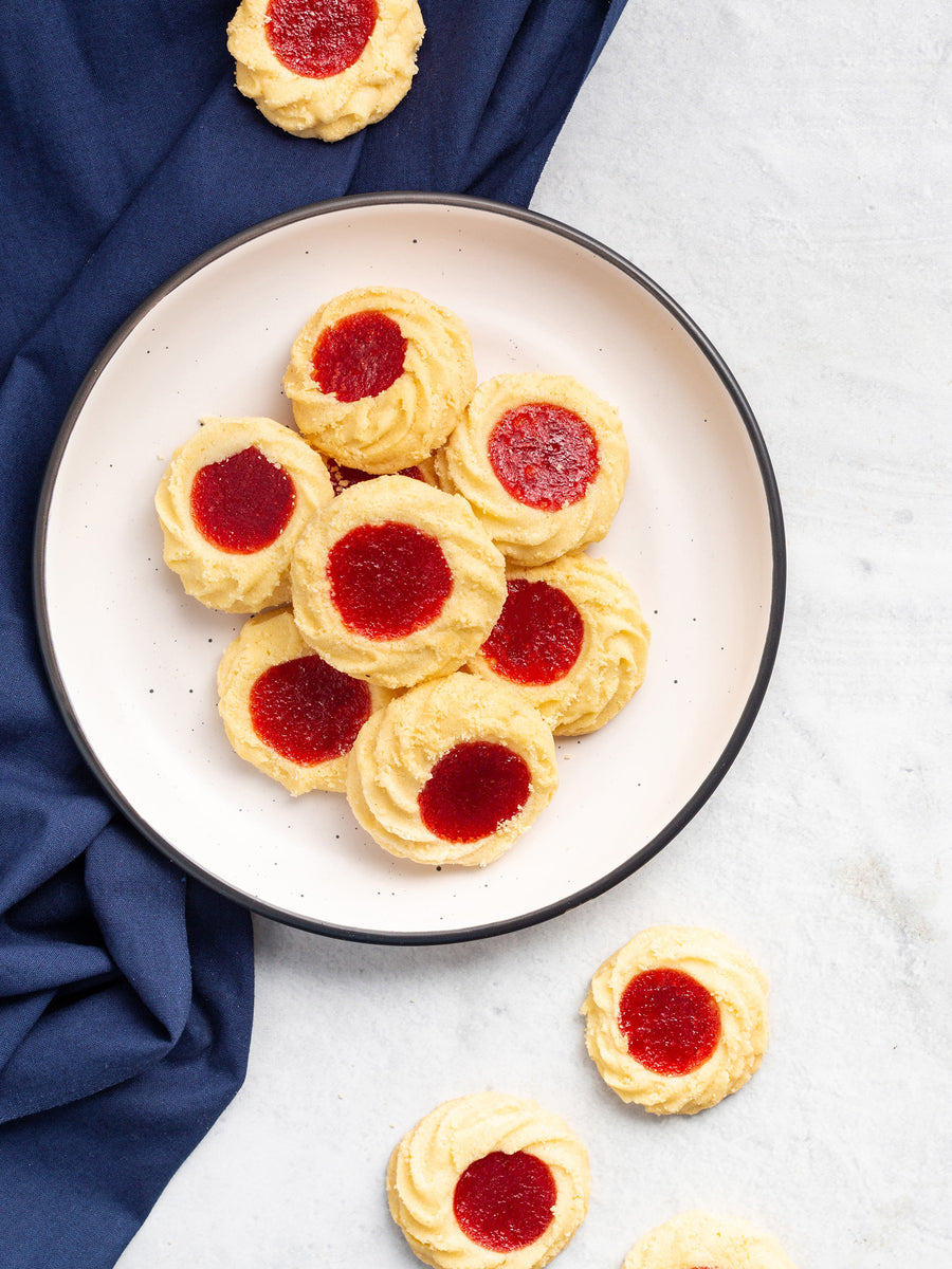 Raspberry Shortcake Biscuit – coffeetabledelights