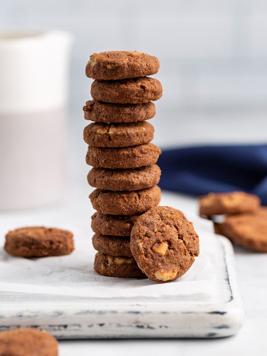 Triple Chocolate Mini Biscuit – coffeetabledelights